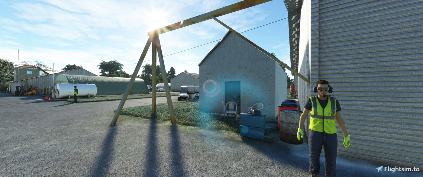 LFDF Sainte Foy la Grande (Bordeaux) for Microsoft Flight Simulator | MSFS
