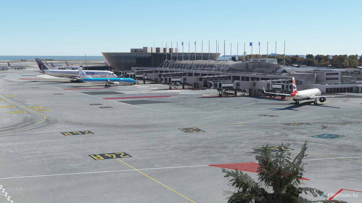 LFMN FSLTL Static Aircraft for Microsoft Flight Simulator | MSFS