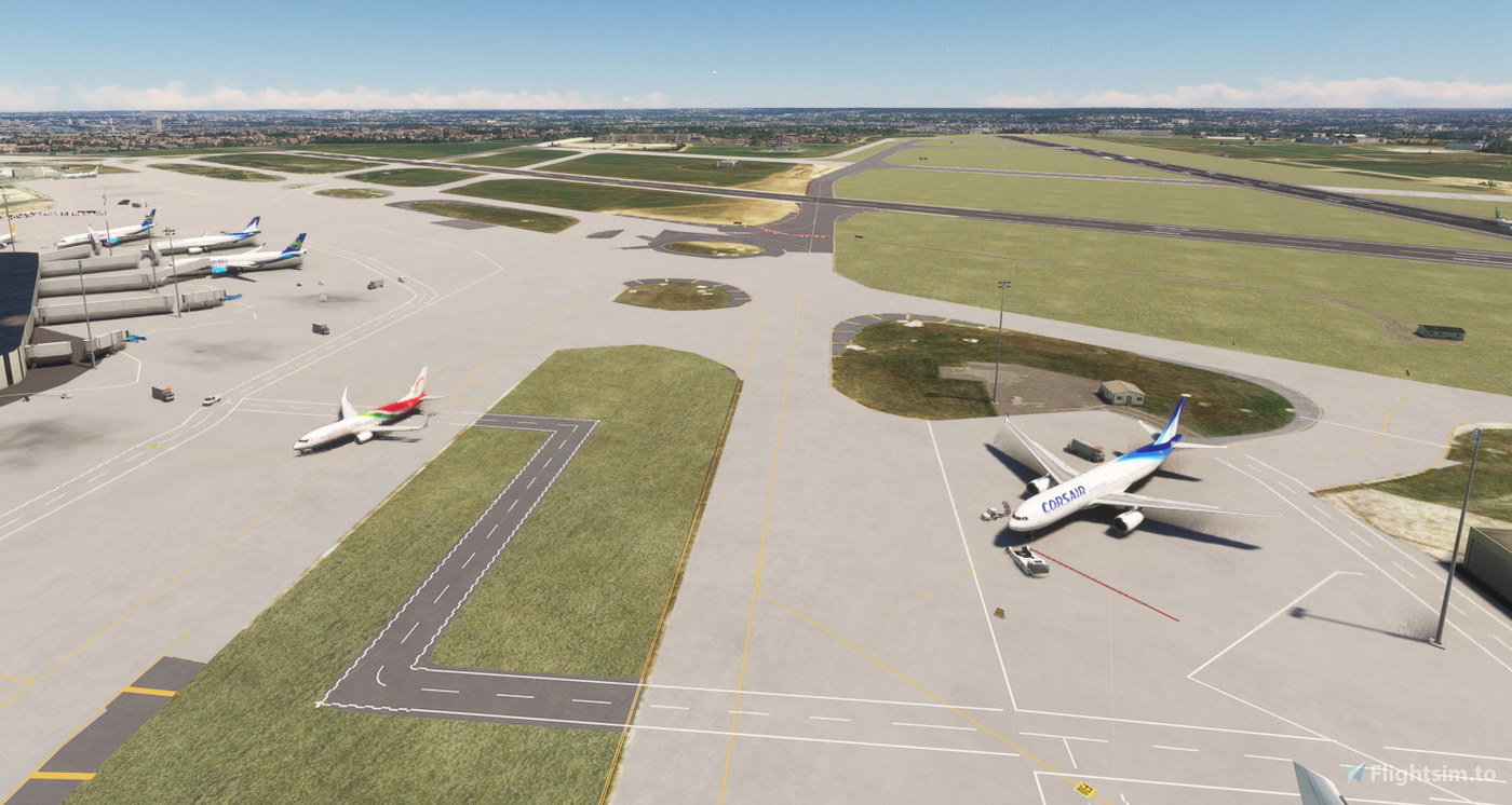 LFPO Paris-Orly Airport 2024 for Microsoft Flight Simulator | MSFS