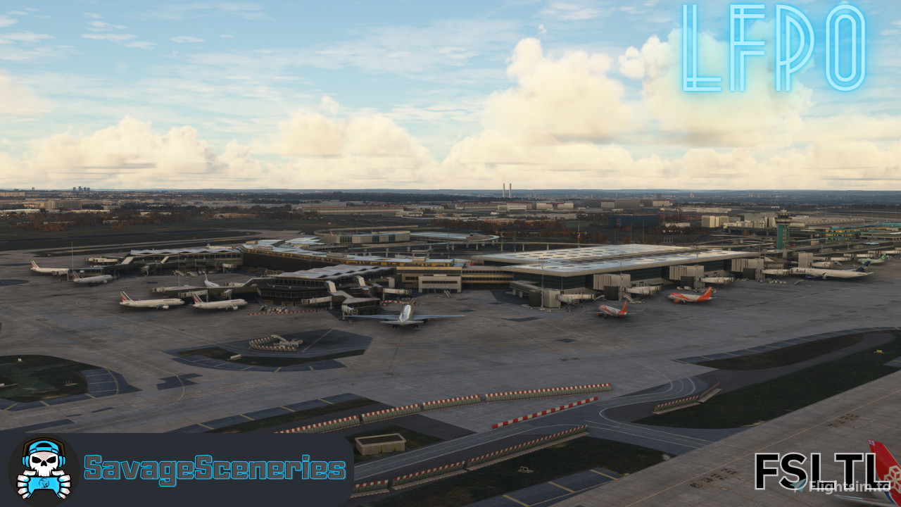 LFPO FSLTL Static Aircraft for Microsoft Flight Simulator | MSFS