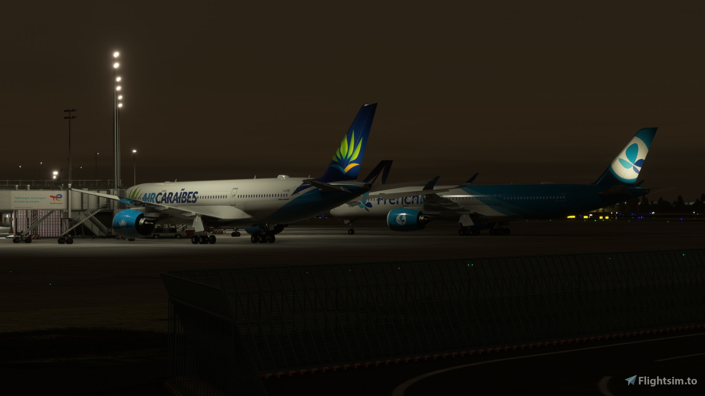 LFPO Paris Orly FSLTL Static Aircraft for Microsoft Flight Simulator | MSFS