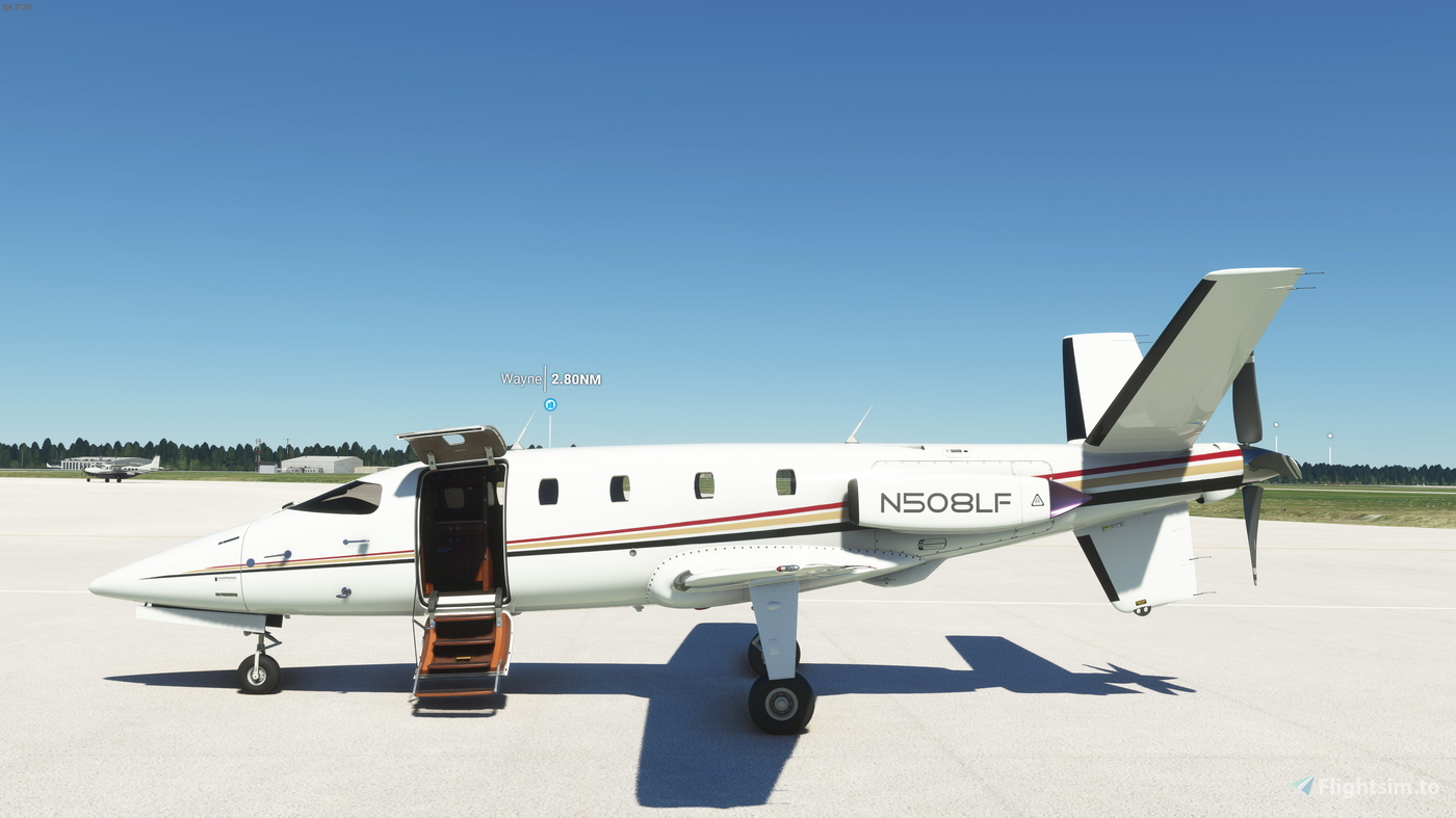 LHC Lear Avia Learfan 2100 N508LF for Microsoft Flight Simulator | MSFS