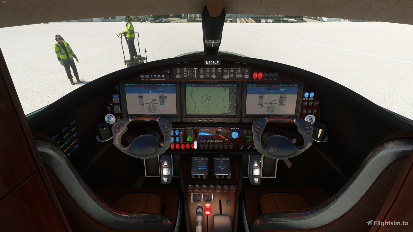 LHC Lear Avia Learfan 2100 N508LF for Microsoft Flight Simulator | MSFS