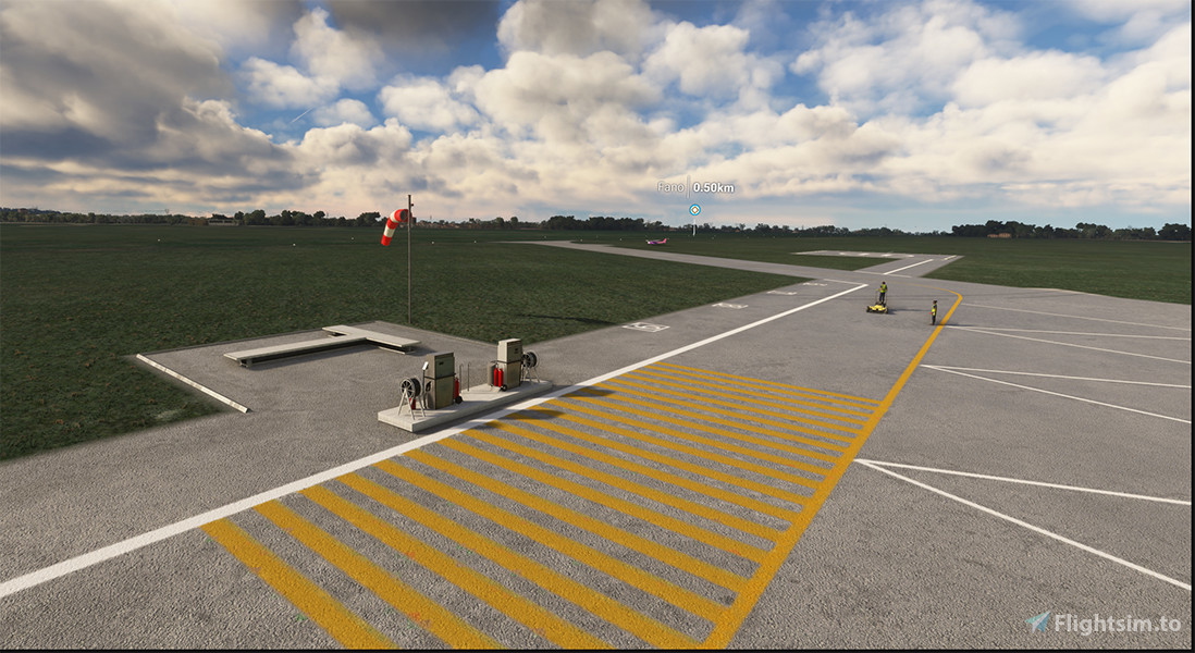 LIDF Fano Airport for Microsoft Flight Simulator | MSFS