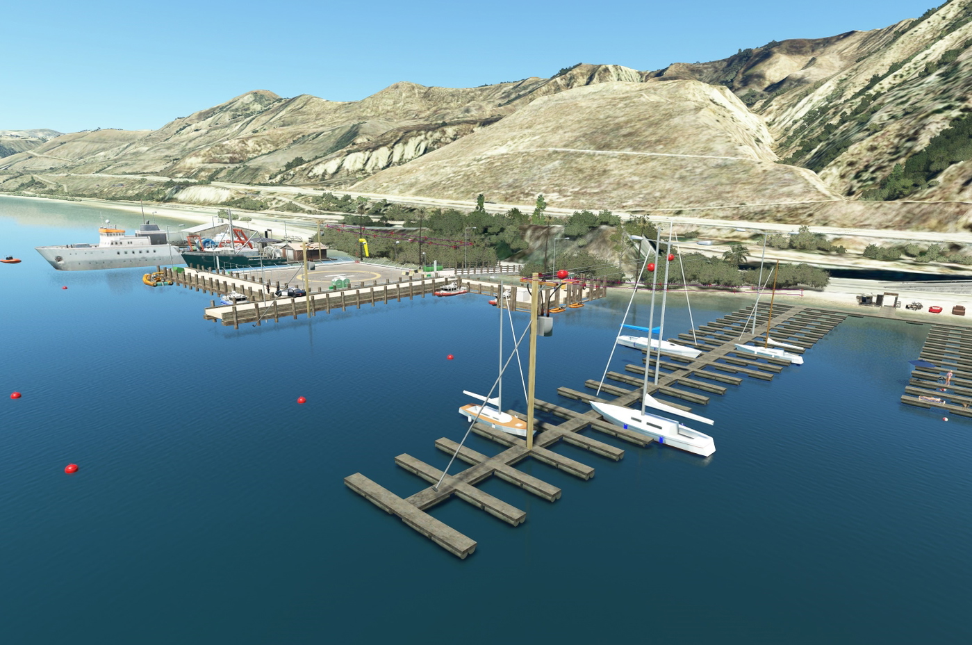 LifeNet P.E.L.A. Site #7 Ventura CA for Microsoft Flight Simulator | MSFS