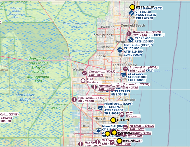 LifeNet Scenery Little Nav Map Location Markers for Microsoft Flight ...
