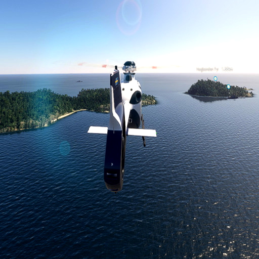 Lighthouses and boats with helipads for Microsoft Flight Simulator | MSFS