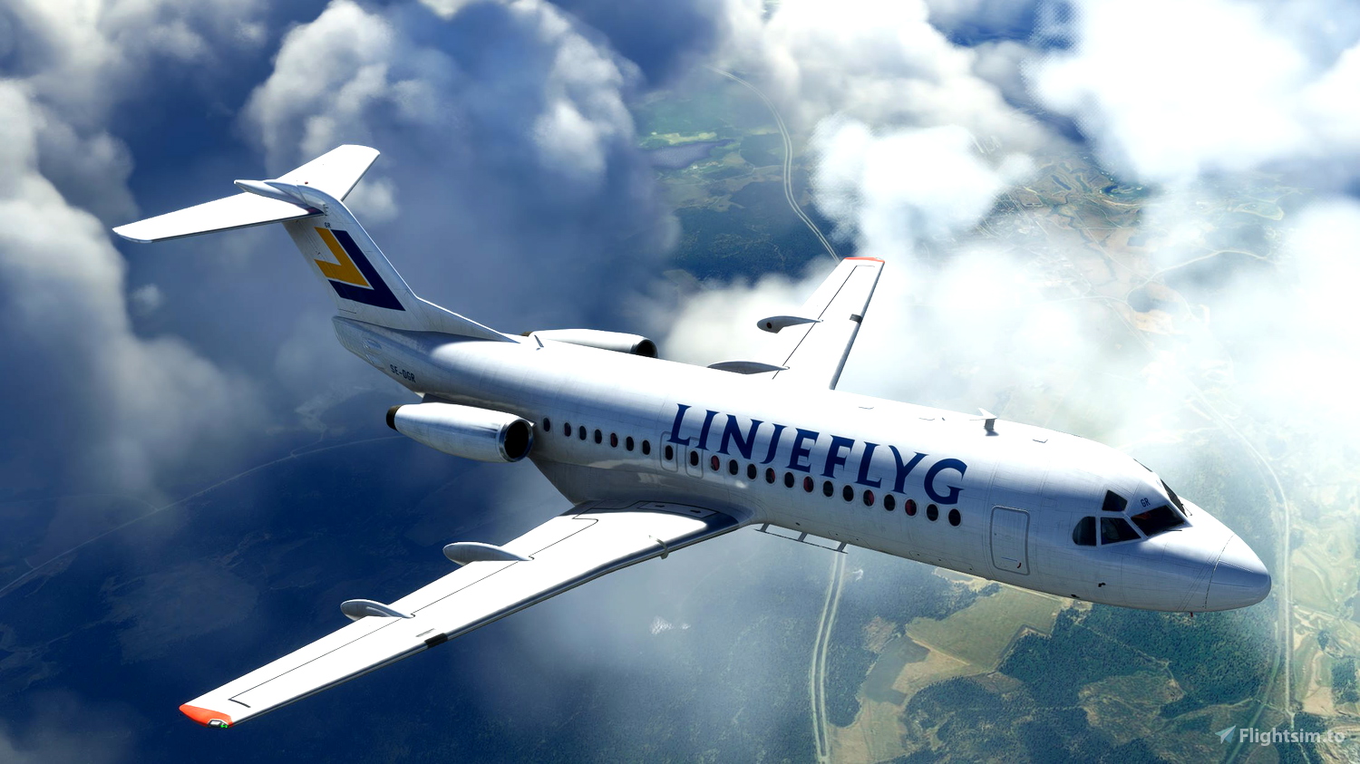 Fokker F28 Professional Liveries for Microsoft Flight Simulator | MSFS | Flightsim.to