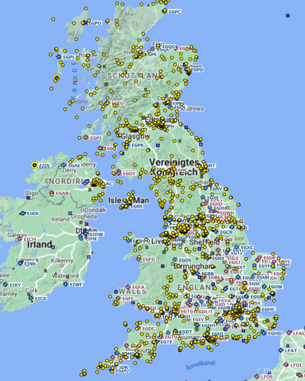 Little Navmap ORBX Great Britain for Microsoft Flight Simulator | MSFS