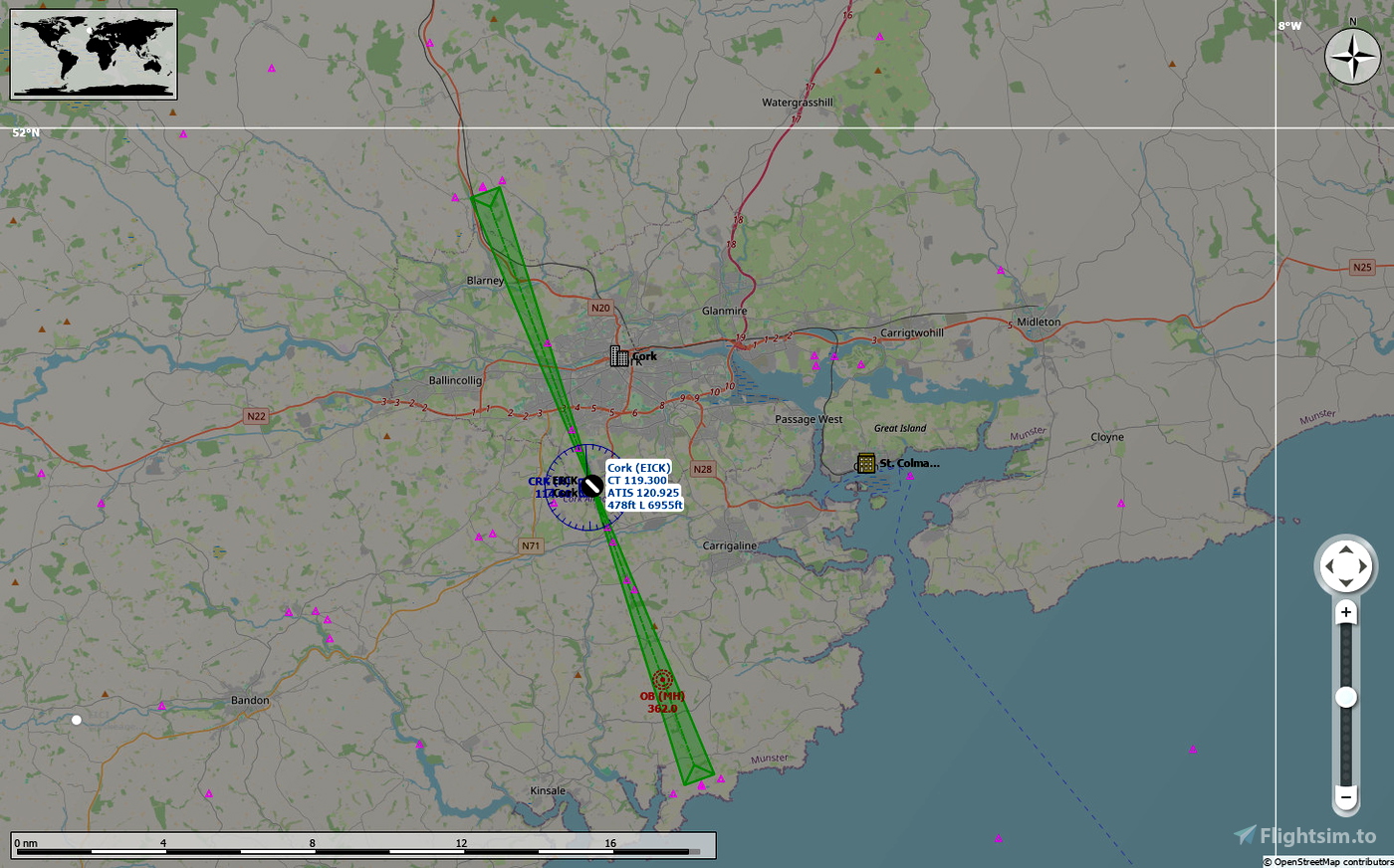 Little NavMap POIs for World Update 17 (UK & Ireland) for Microsoft Flight Simulator | MSFS