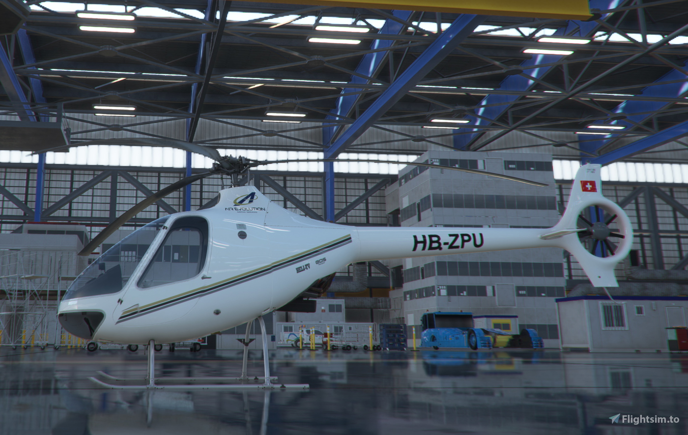 Livery - cabri-g2 HB-ZPU para Microsoft Flight Simulator | MSFS