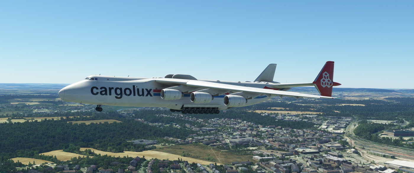 Livery Antonov AN-225 Cargolux fictional for Microsoft Flight Simulator ...