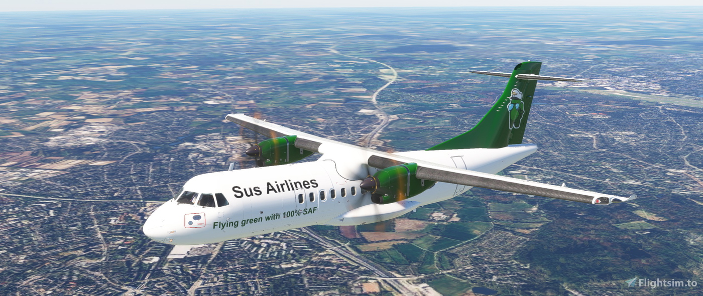 Livery ATR42-600 - SusAir ( FS2020 / MSFS2024 ) for Microsoft Flight ...