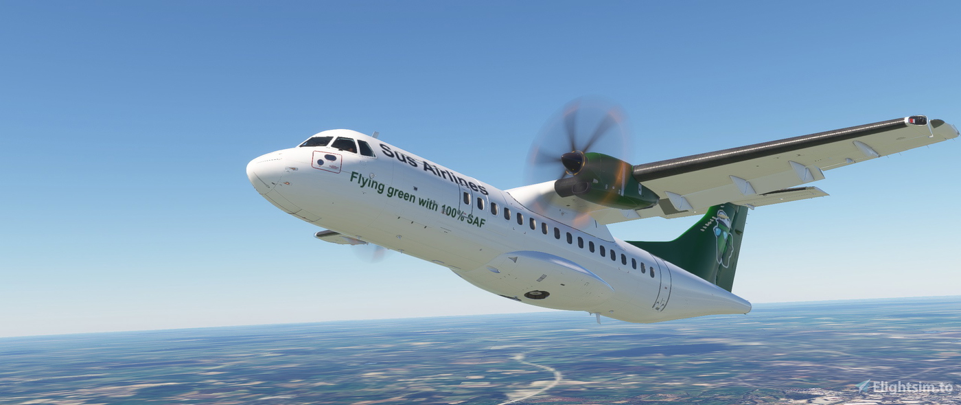 Livery ATR42-600 - SusAir ( FS2020 / MSFS2024 ) for Microsoft Flight ...