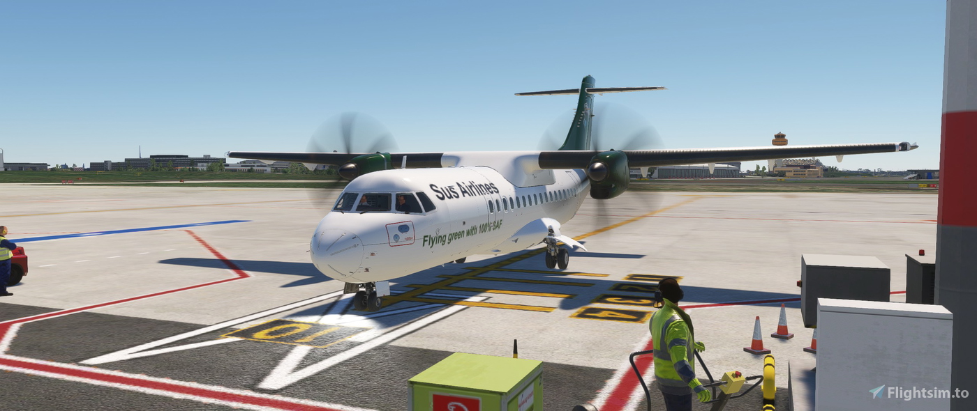 Livery ATR42-600 - SusAir ( FS2020 / MSFS2024 ) for Microsoft Flight ...
