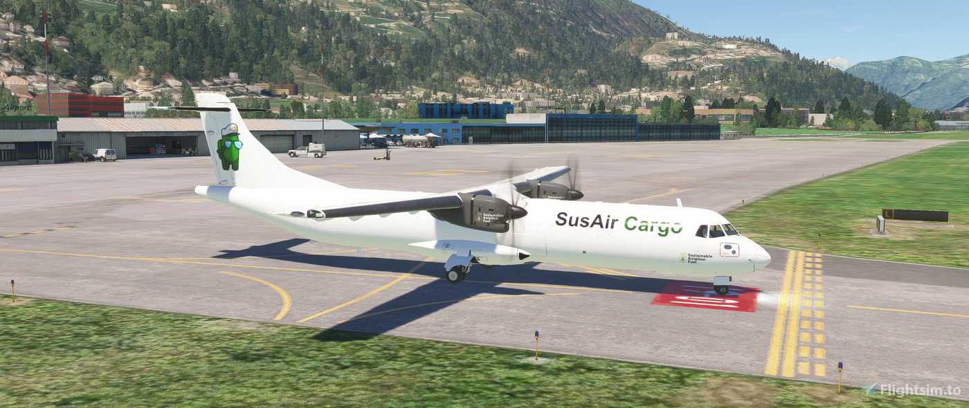 Livery ATR72-600 - Susair Cargo for Microsoft Flight Simulator | MSFS