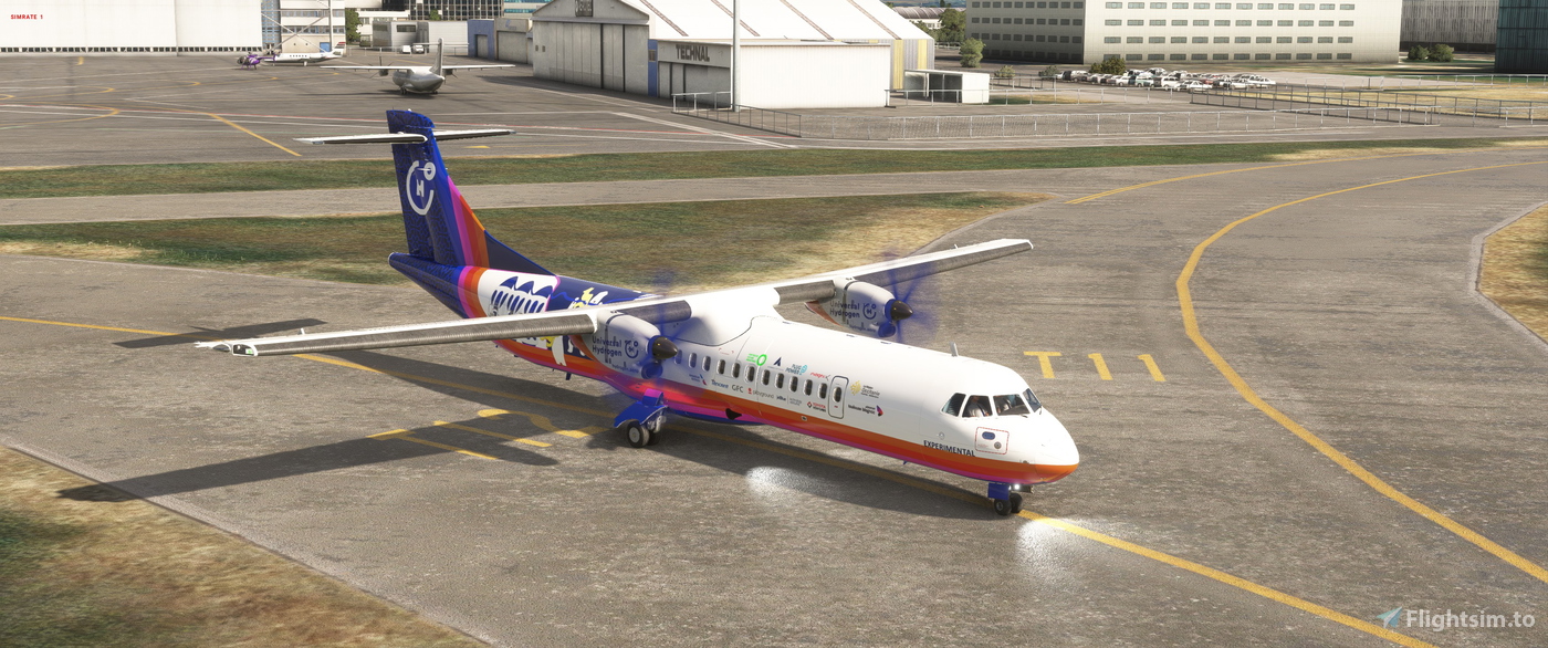 Livery ATR72-600 Universal Hydrogen (semi-fictional, FS2020 / MSFS2024 ...