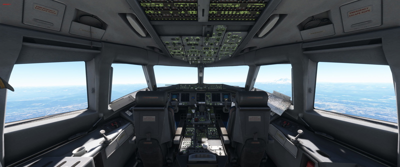 Livery Boeing B777 Cockpit fictional grey-blue for Microsoft Flight ...