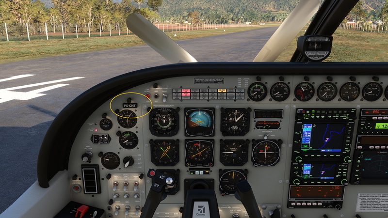 Livery_C208B - Azul Conecta - With Call Sign in the Cockpit for ...