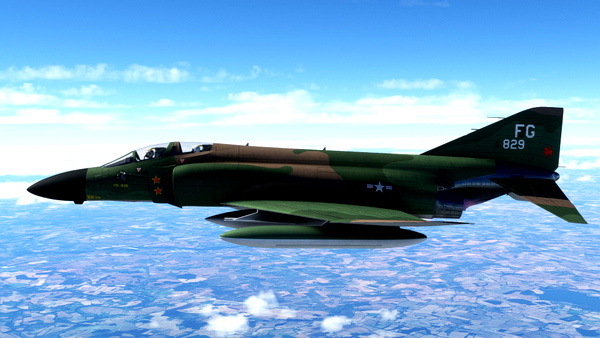 Livery DC Designs F4E Bunker Squadron for Microsoft Flight Simulator | MSFS