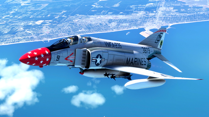 DC Designs F-4 Phantom Liveries for Microsoft Flight Simulator | MSFS