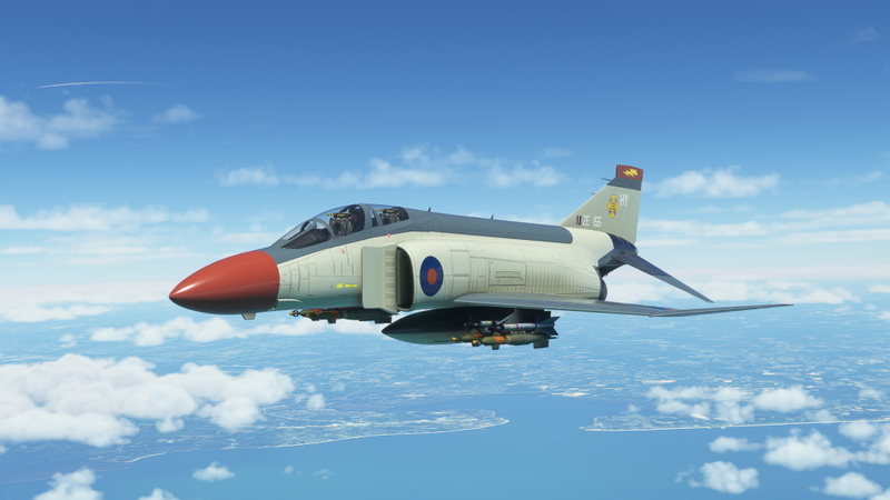 DC Designs F-4 Phantom Liveries for Microsoft Flight Simulator | MSFS