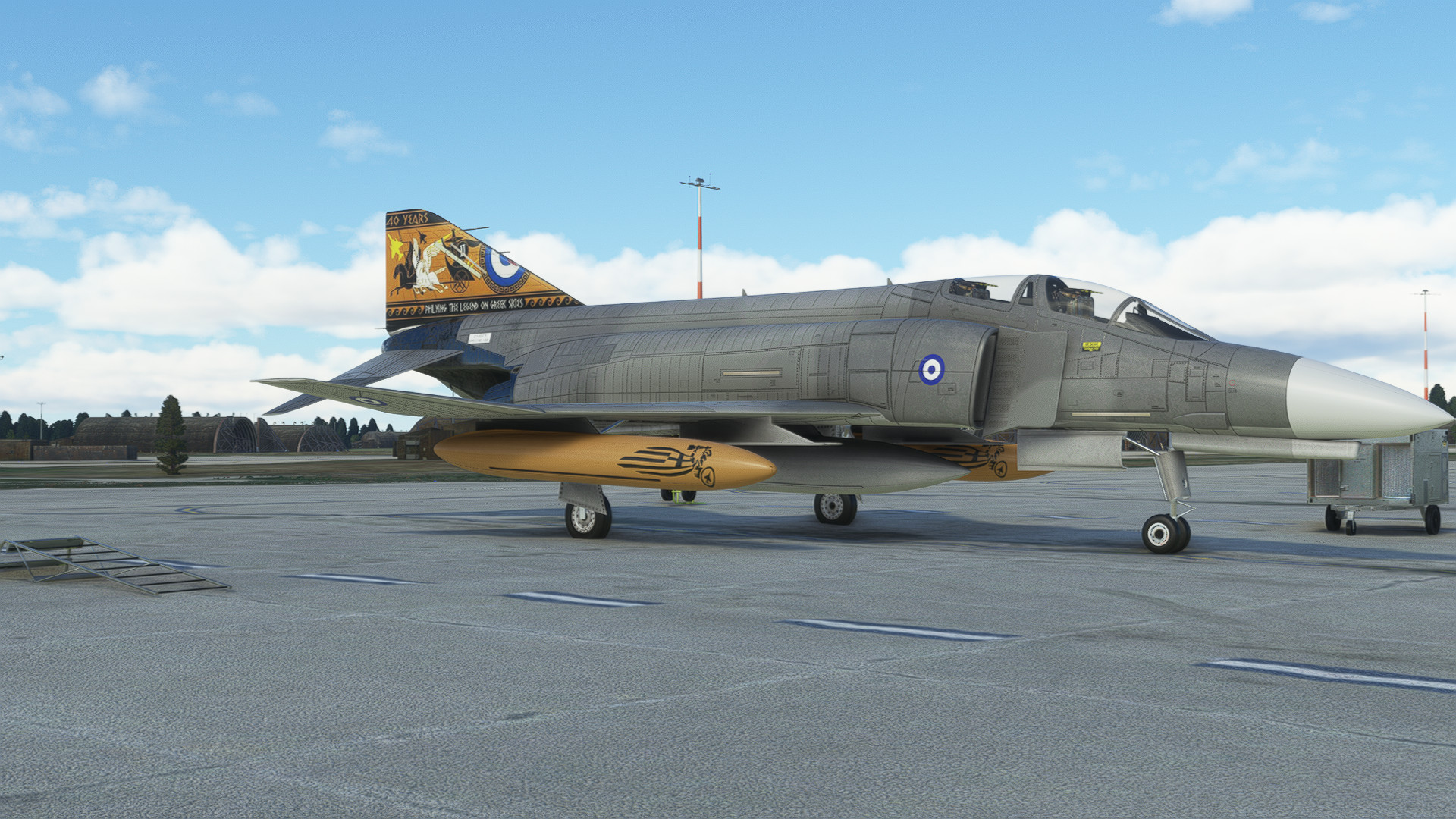 Livery DC Designs Greek AF 40 Years - MSFS Add-on - Flightsim.to