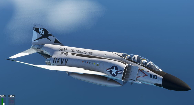 DC Designs F-4 Phantom Liveries for Microsoft Flight Simulator | MSFS