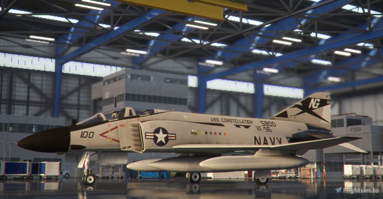 Livery DCF4 VF-96 Showtime 100 for Microsoft Flight Simulator | MSFS