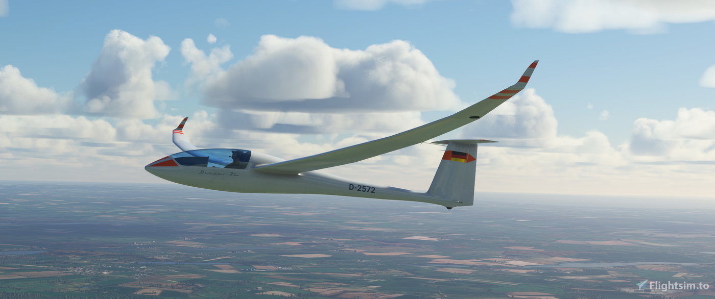 Livery Discus 2c D-2572 ( FS2020 / MSFS2024 ) for Microsoft Flight ...