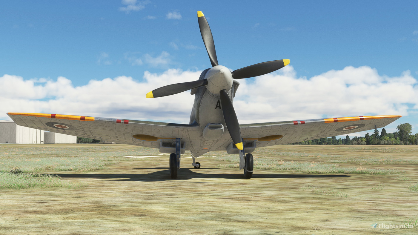 Livery FlyingIron SPITFIRE L.F MK IXC City of Winnipeg (CW) for ...
