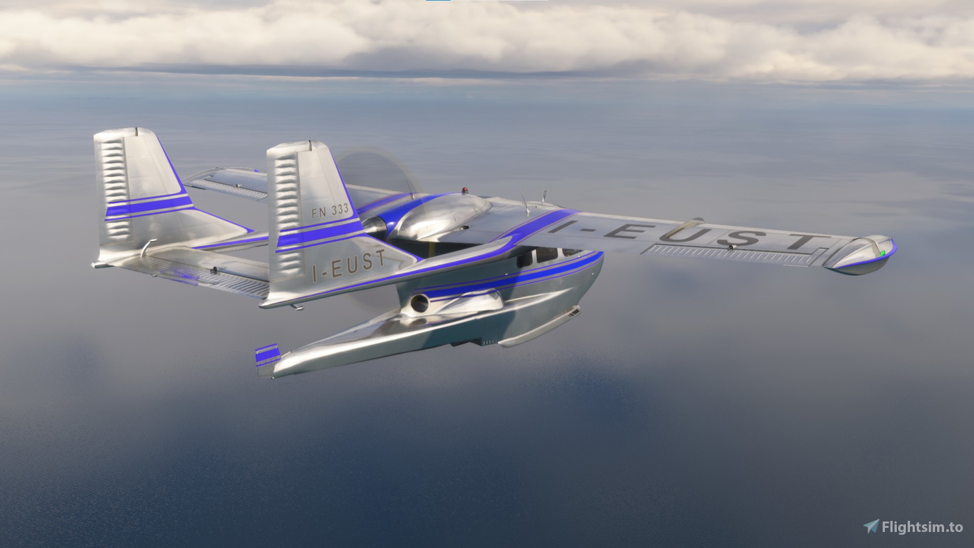 Livery for NARDI FN-333 Riviera (I-EUST) for Microsoft Flight Simulator ...