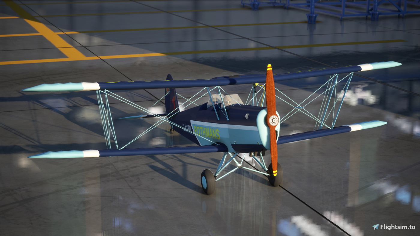 Livery for the Restauravia STAMPE SV.4 v1.0 のために Microsoft Flight ...