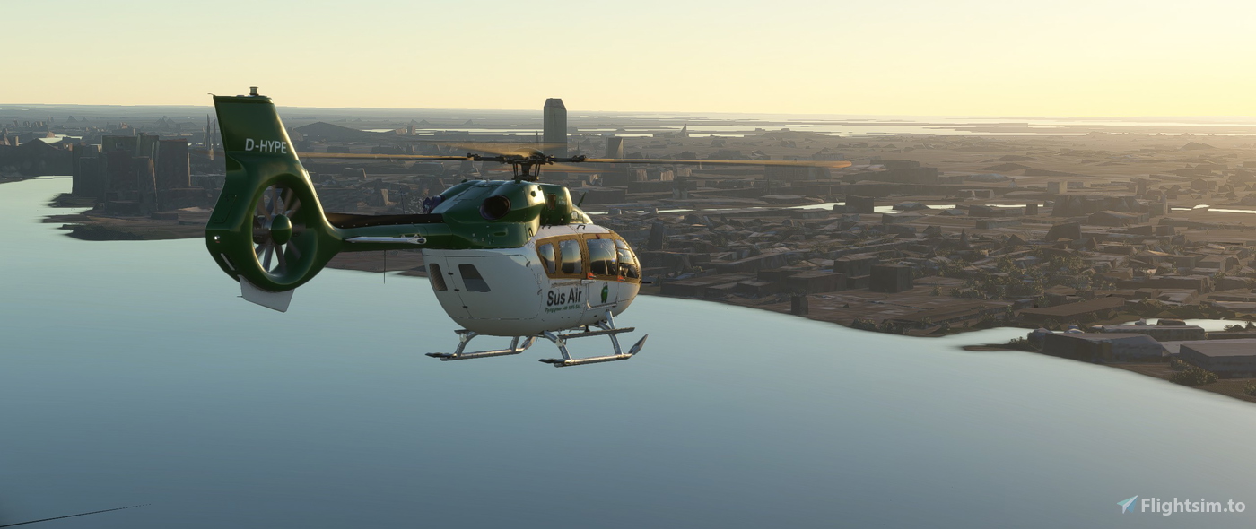 Livery H145 Civ - SusAir ( FS2020 ) for Microsoft Flight Simulator | MSFS