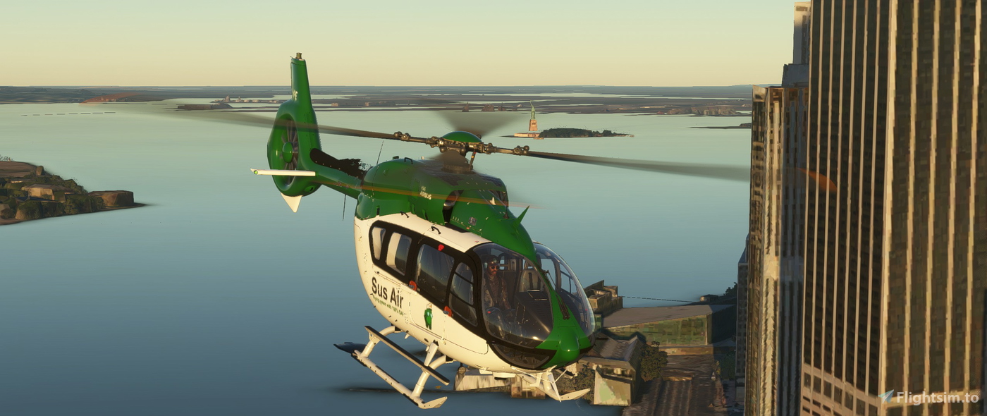 Livery H145 Civ - SusAir ( FS2020 ) for Microsoft Flight Simulator | MSFS