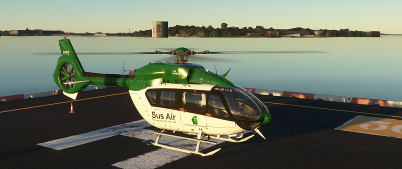 Livery H145 Civ - SusAir ( FS2020 ) for Microsoft Flight Simulator | MSFS