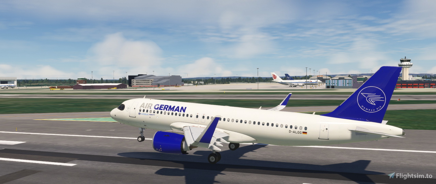 Livery iniBuilds A320 Neo - Air German for Microsoft Flight Simulator ...