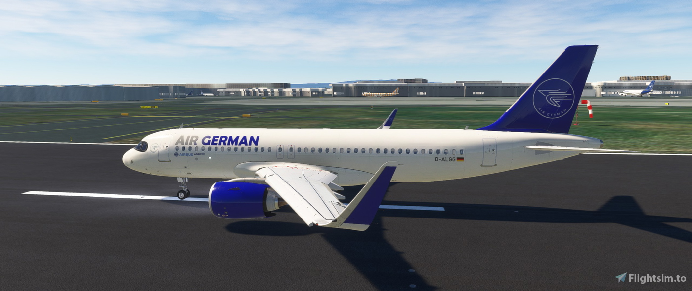 Livery iniBuilds A320 Neo - Air German for Microsoft Flight Simulator ...