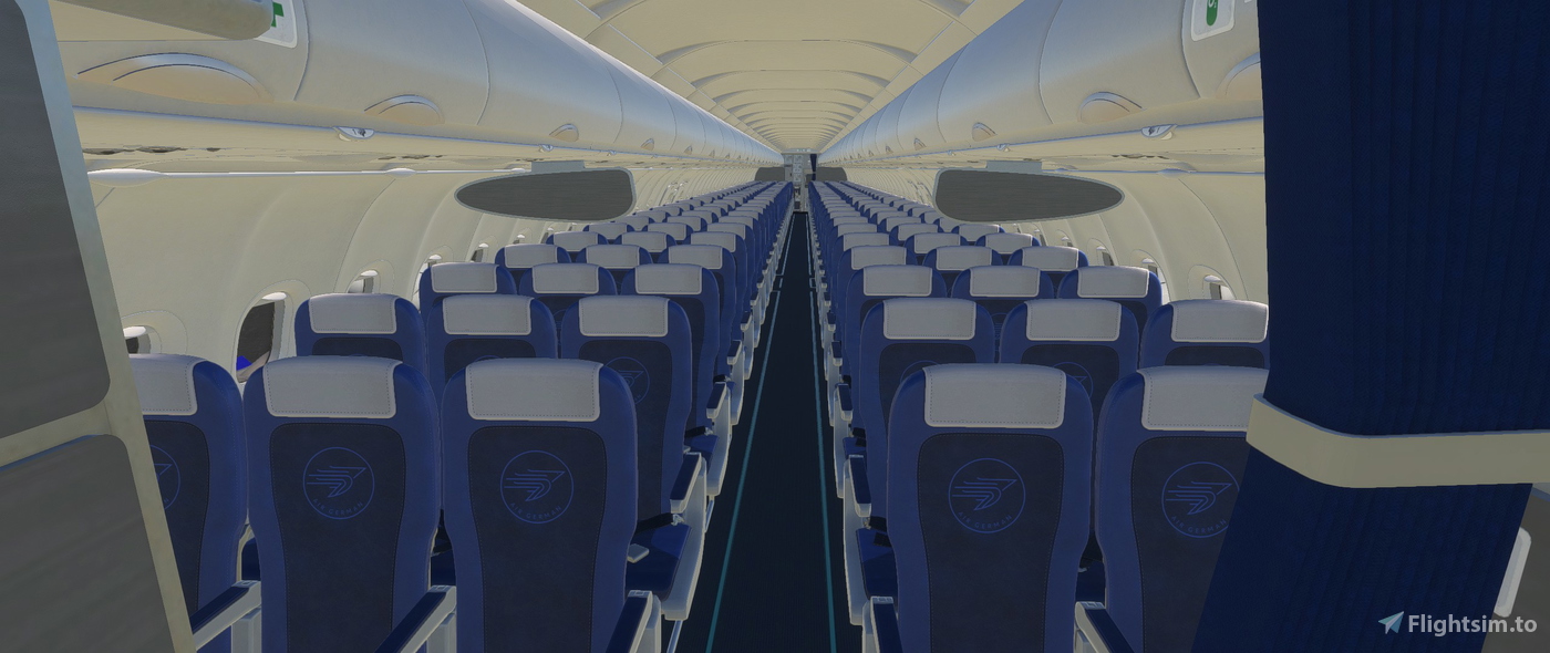 Livery iniBuilds A320 Neo - Air German for Microsoft Flight Simulator ...