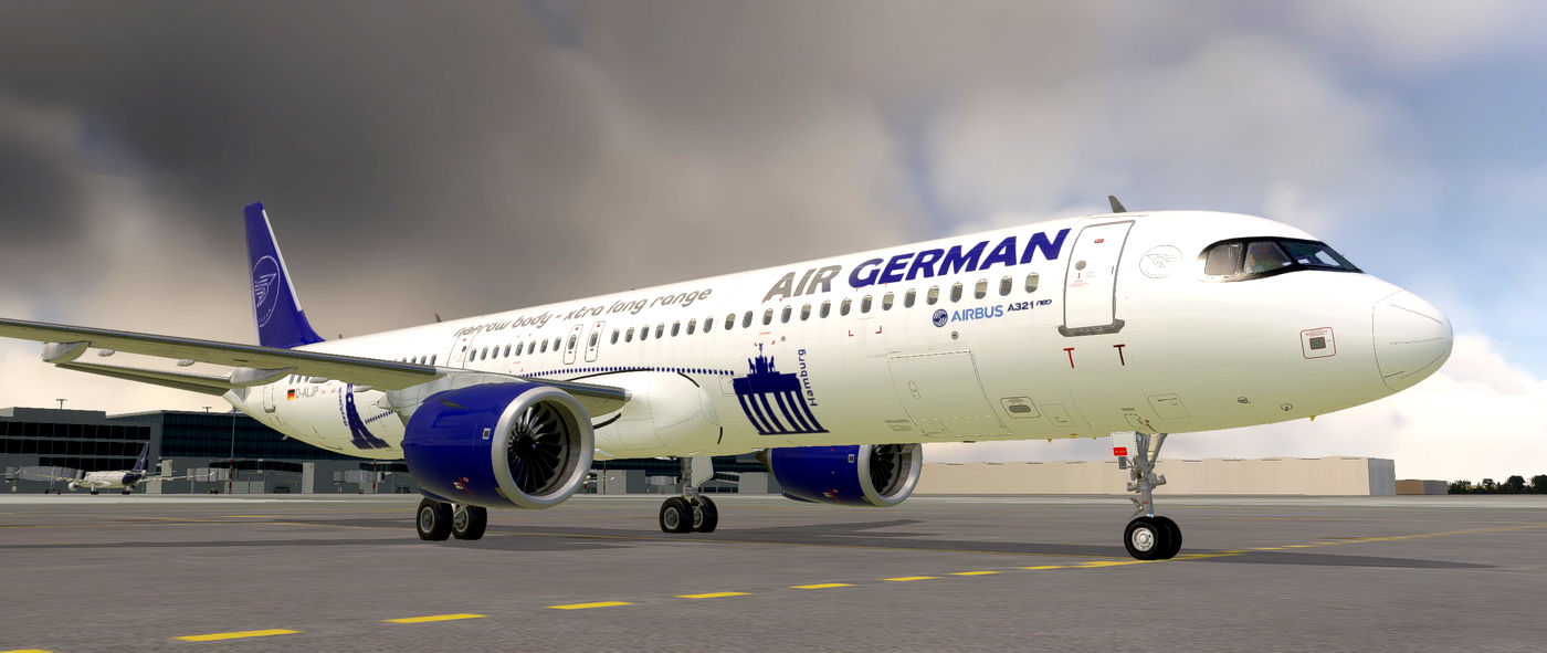 Livery LVFR A321 Neo - Air German - D-ALJP for Microsoft Flight ...