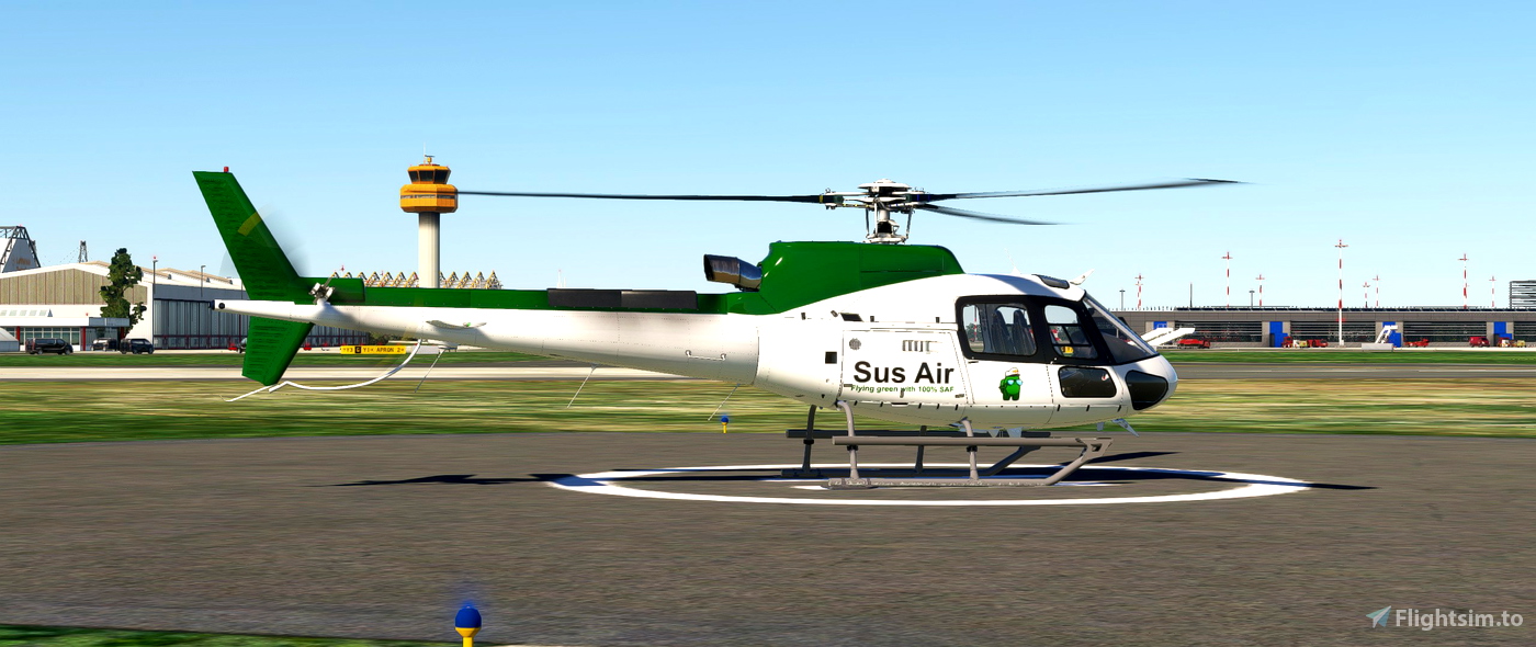 Livery R22 SusAir for Microsoft Flight Simulator | MSFS