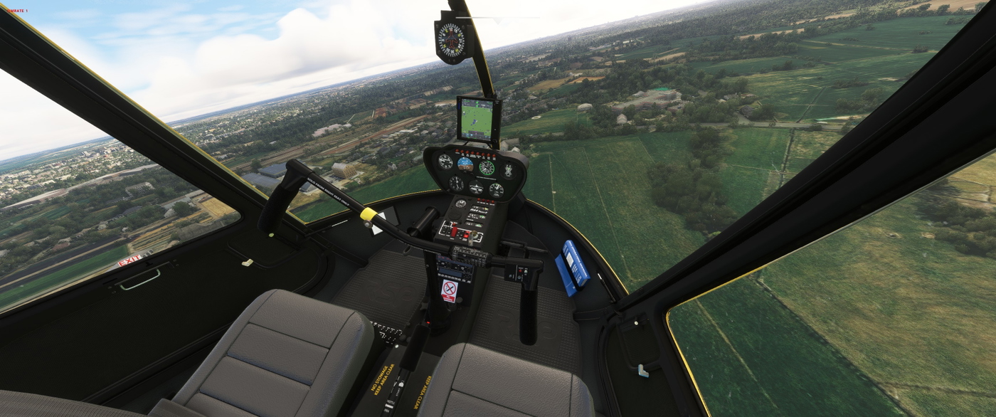 Livery RSP R-44 Cockpit Retexture Dark / Light for Microsoft Flight ...