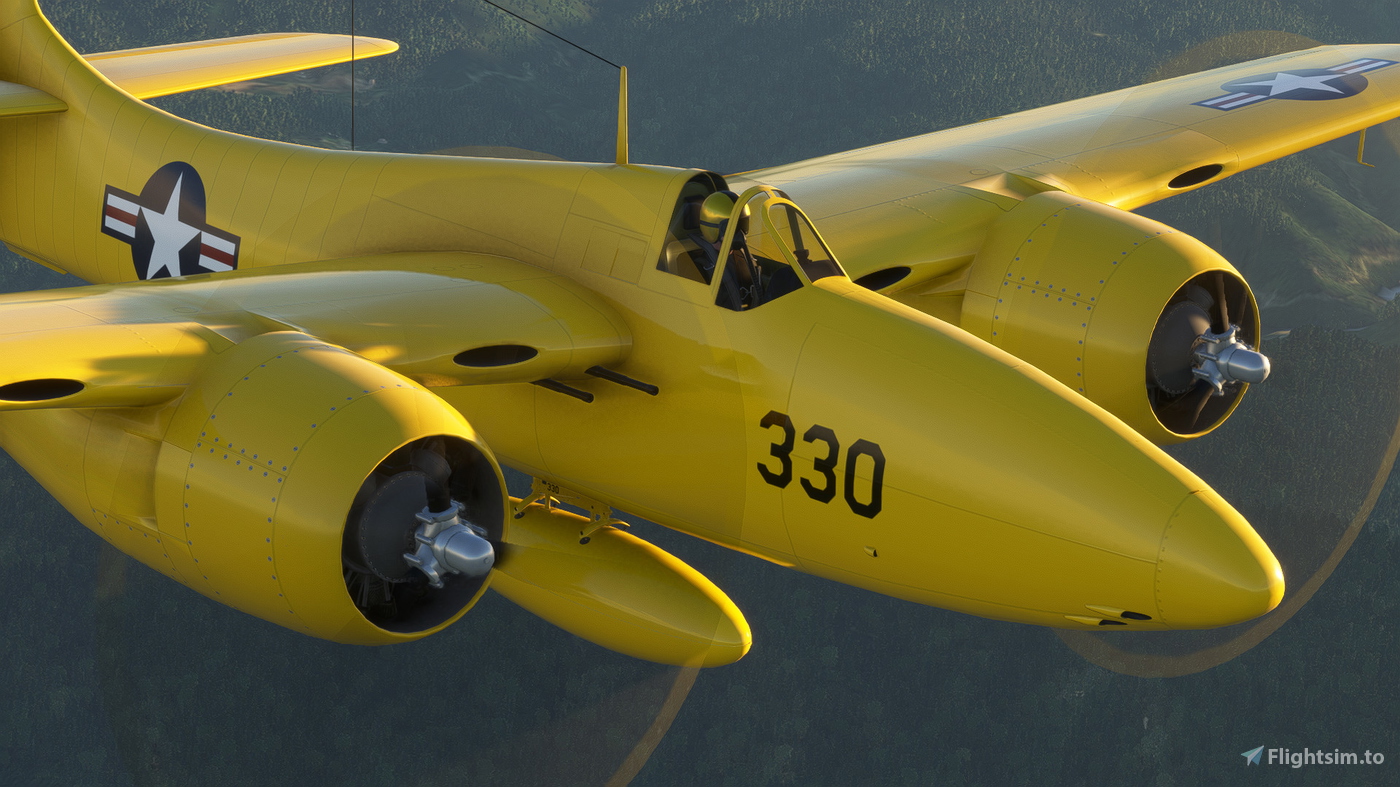 Livery Virtavia F7F-3 "Big Bird" NATC Naval Air test Center, NAS ...