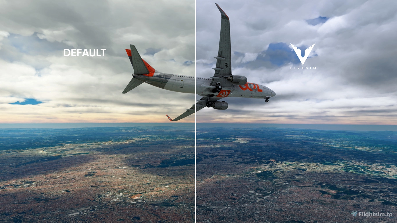 LIVESIM REALISTIC RESHADE V1 for Microsoft Flight Simulator | MSFS