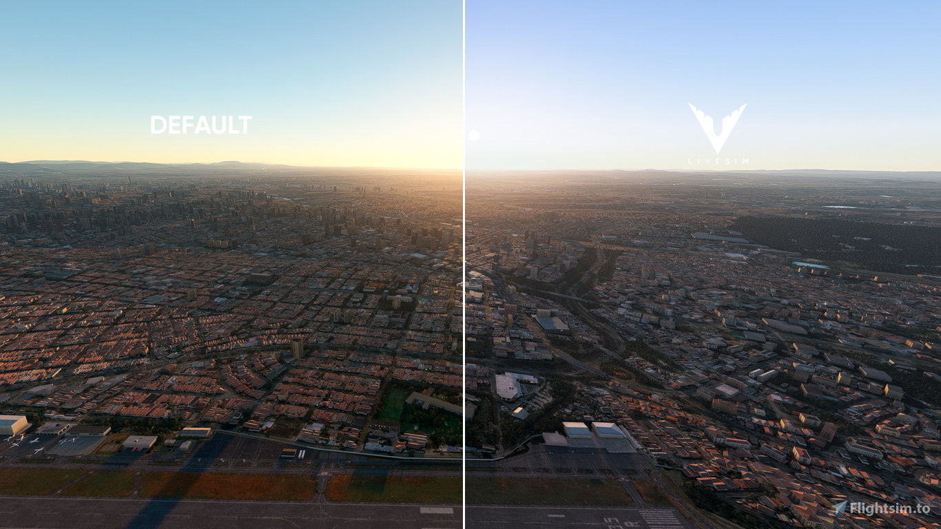 LIVESIM REALISTIC RESHADE V1 for Microsoft Flight Simulator | MSFS