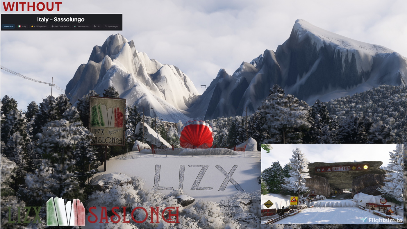 LIZX - Saslonch [fictional] für Microsoft Flight Simulator | MSFS