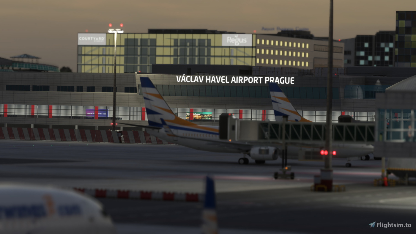 LKPR Prague FSLTL Static Aircraft for Microsoft Flight Simulator | MSFS