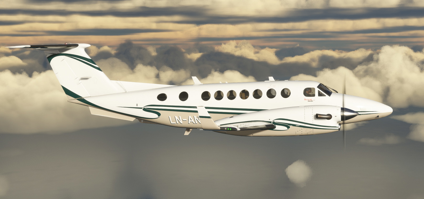 LN-ANP (Norway) | Asobo (Textron Aviation) King Air B350 [4K] for ...