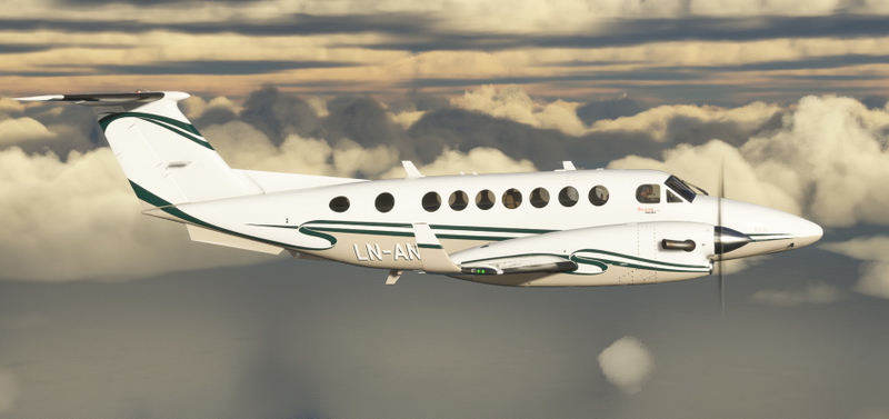 LN-ANP (Norway) | Asobo (Textron Aviation) King Air B350 [4K] for ...