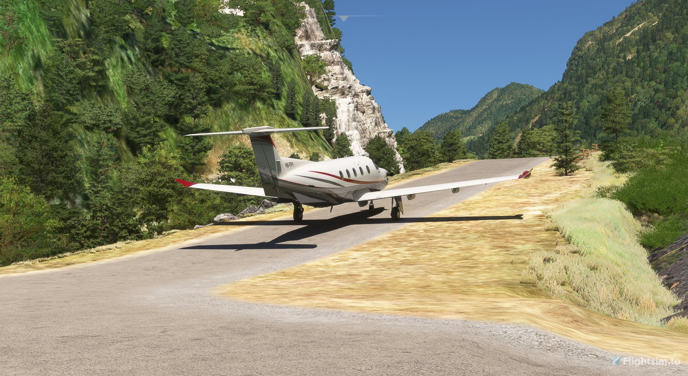 Locher Airfield LOCH ramp fix for Microsoft Flight Simulator | MSFS